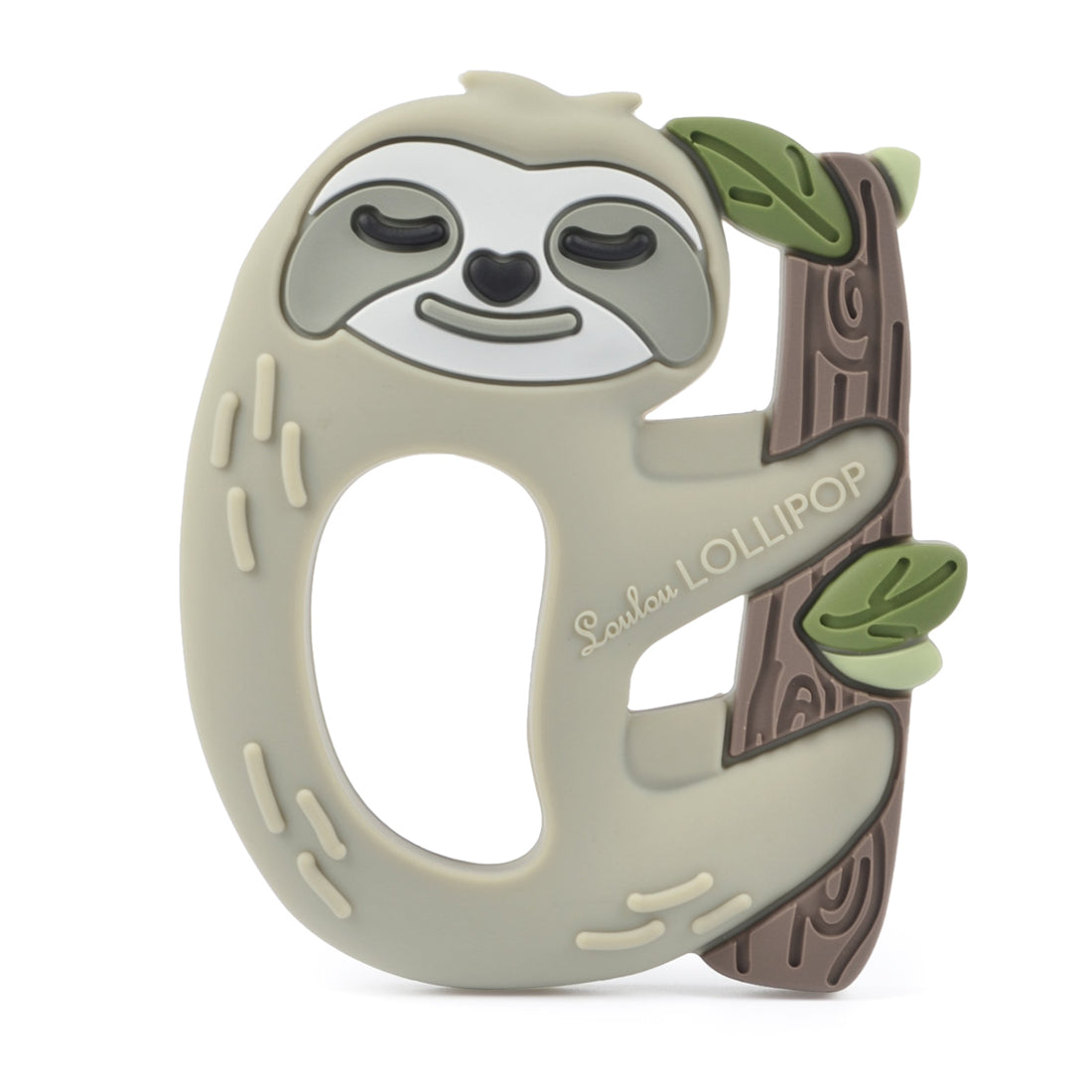 Loulou Lollipop Silicone Baby Teether - Sloth